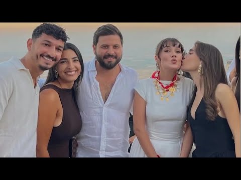 SEVDA ERGİNCİNİN MARDİNDEKİ NİŞANINA UZAK ŞEHİR OYUNCUSU ÇAĞLA ŞİMŞEKTE KATILDI#uzakşehir 