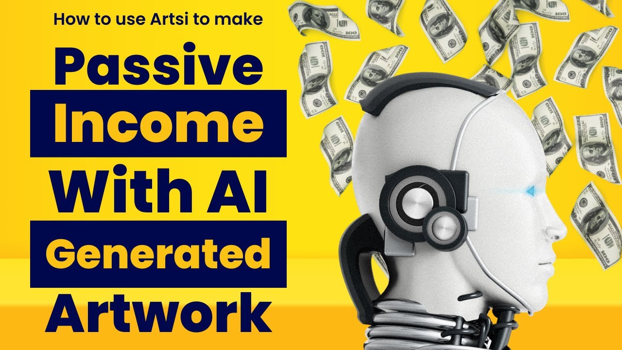 How to Make Passive Income Online Selling AI Art with Artsi -- Review ...