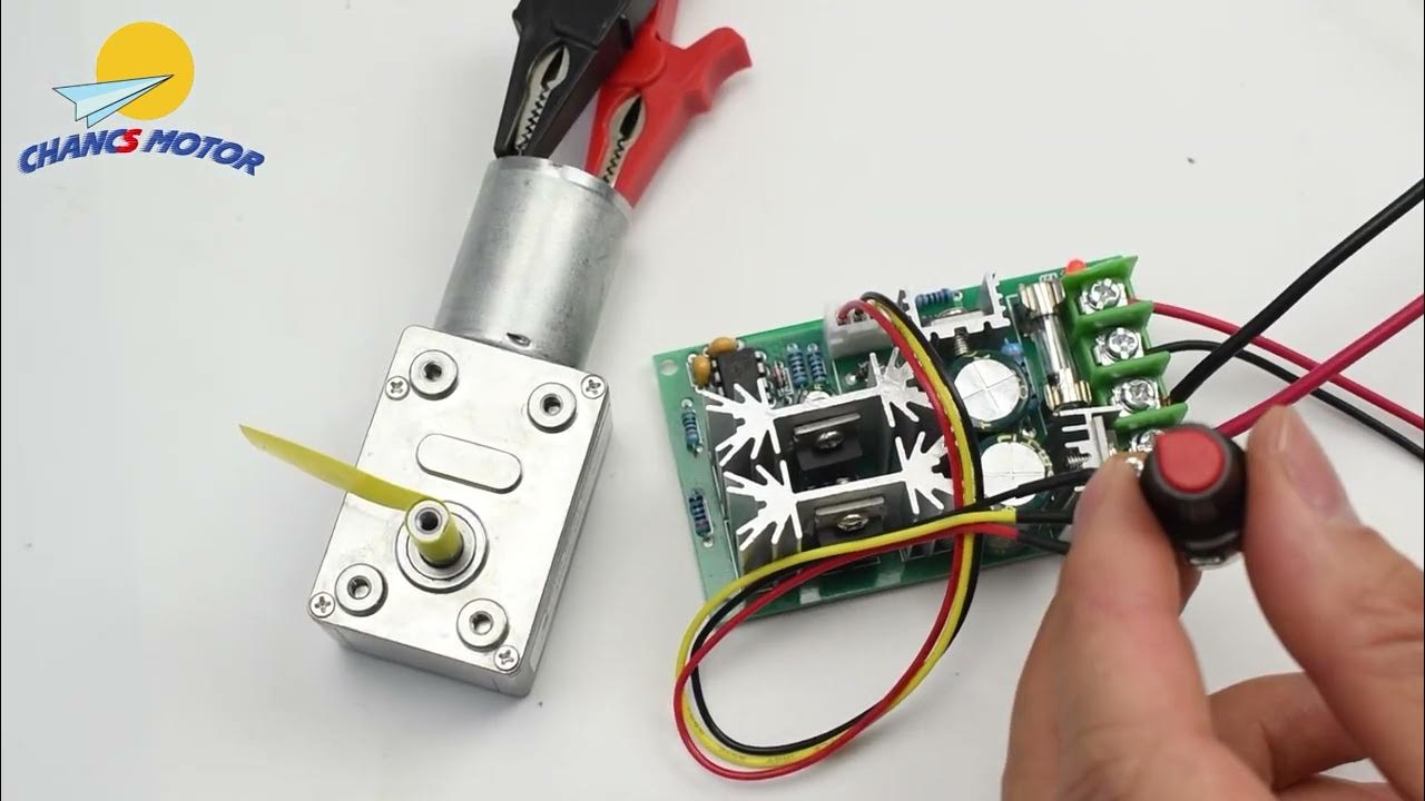 10-60V DC PWM Regulator / DC Motor Speed Controller - YouTube
