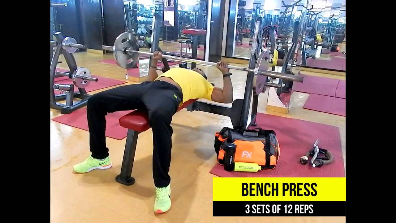 How to Bench press - Get Fit Quickly – @ Fx video channel - YouTube