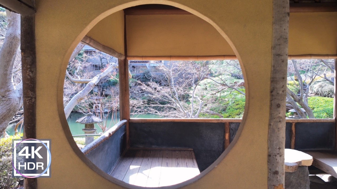 TOKYO "Happo-en" Japanese Garden Walk - Japan 4K Nature Ambience - YouTube