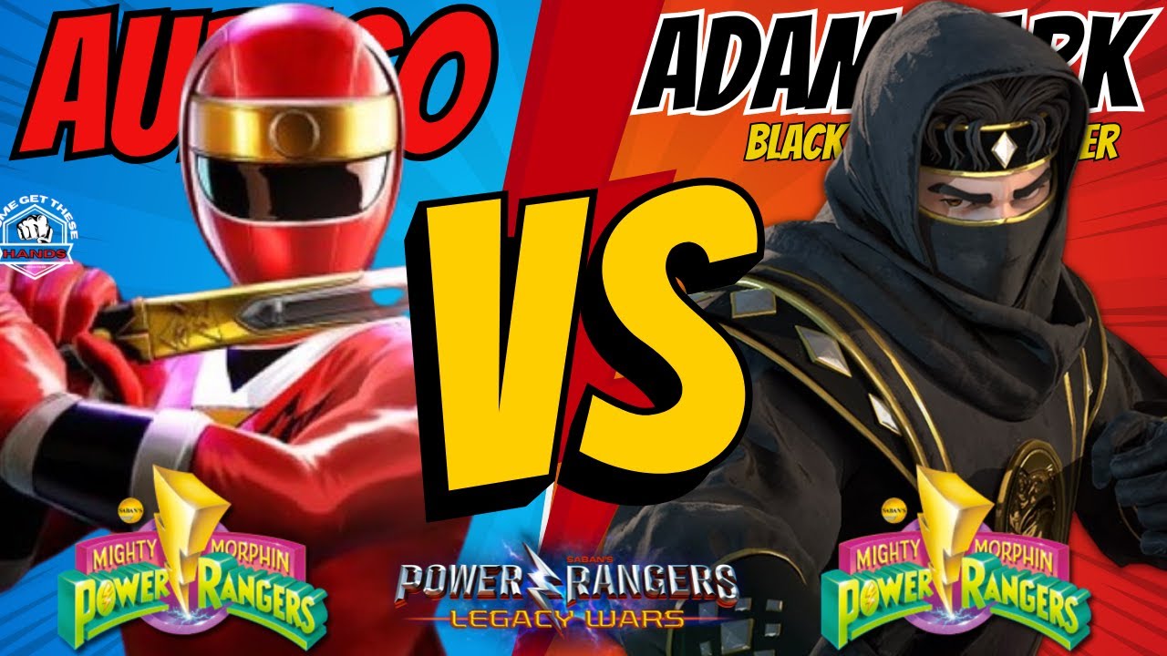 Aurico Vs Adam Park | Power Rangers Legacy Wars - YouTube