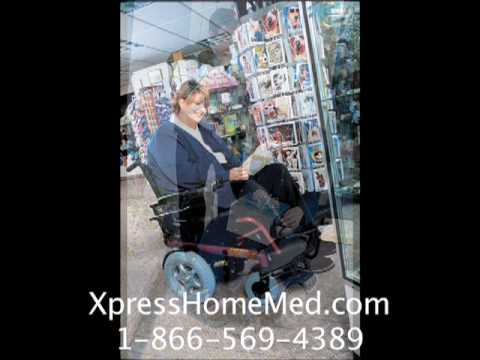 Invacare Pronto M41 Power Wheelchair Semi Recline Seat - YouTube