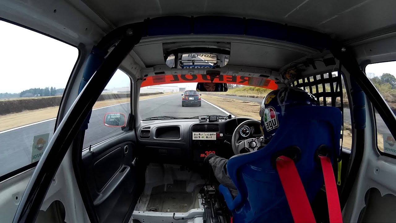 K-car Endurance Racing Game 2016/2/14 HSR Kyushu Rd.1 (6) - YouTube