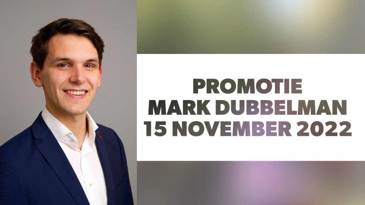 Promotie Mark Dubbelman 15 november 2022 | Alzheimercentrum Amsterdam ...