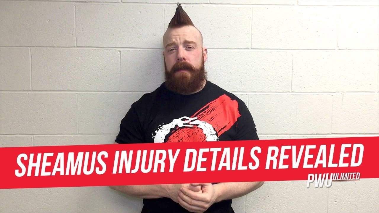 Sheamus' Injury Details Reportedly Revealed - YouTube