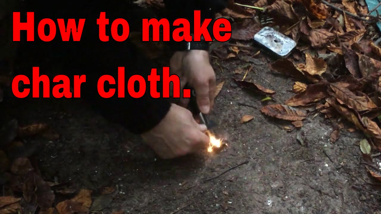 How to Make Char Cloth in a Altoids Tin. - YouTube