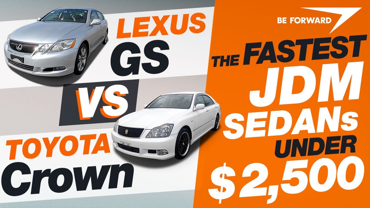 Lexus GS vs Toyota Crown | Fast! under $2,500 - YouTube