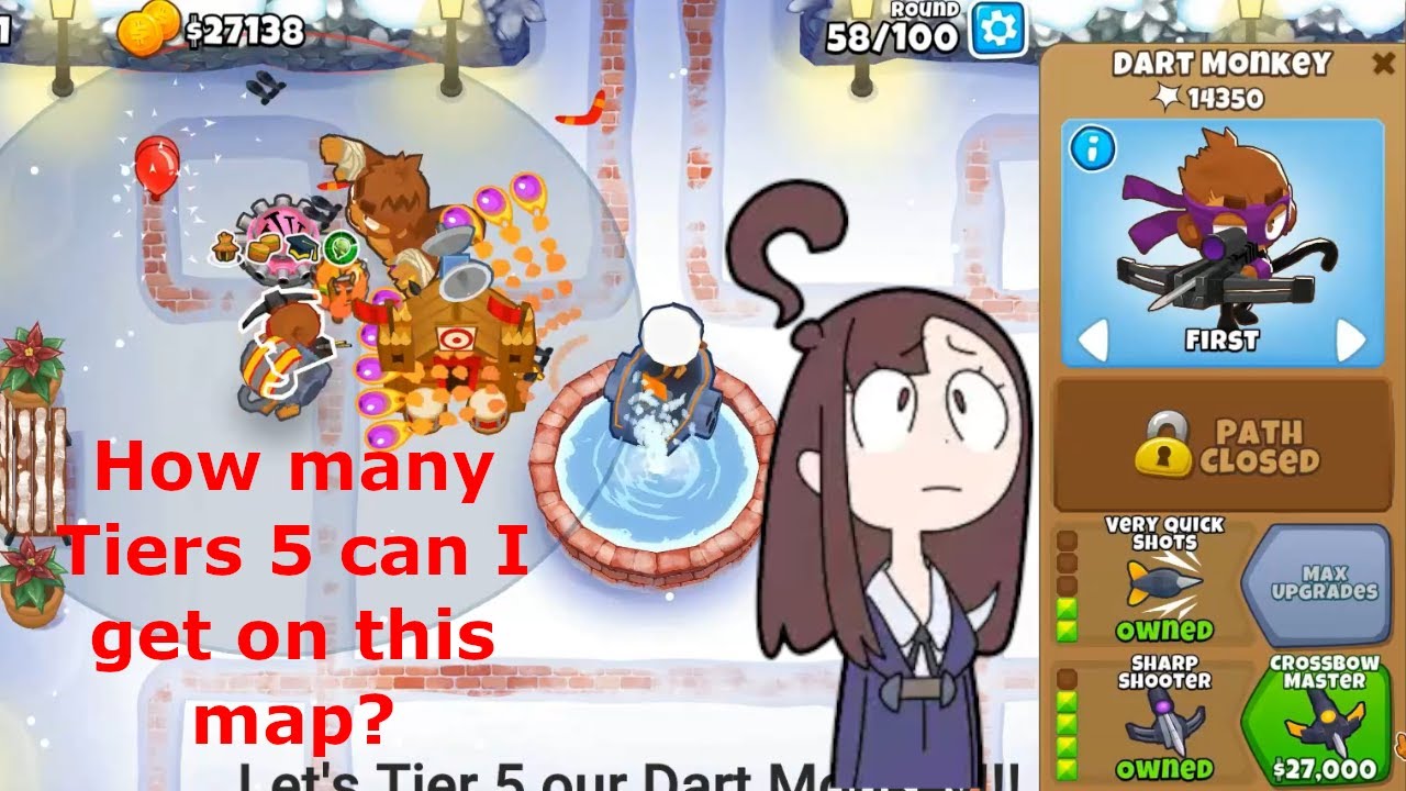 How to Beat BTD 6 Winter Park Chimp Mode - YouTube