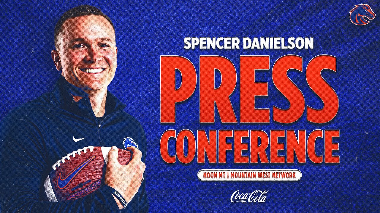 Boise State Football Press Conference: Spencer Danielson, Week 1 | Aug ...