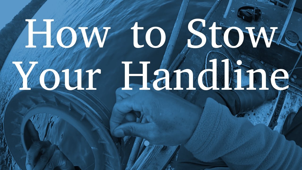 How to Stow Your Handline - YouTube