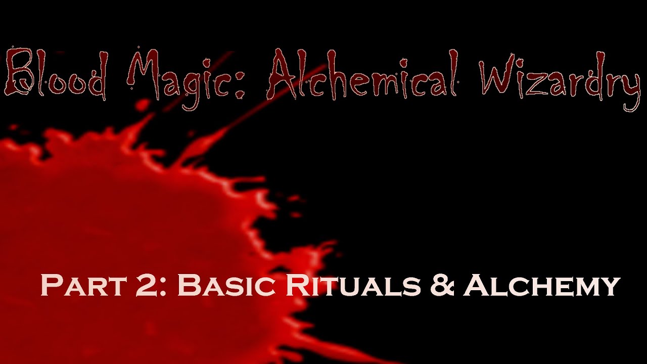 Blood Magic Spotlight 1.7.10 Pt. 2: Basic Rituals and Alchemy - YouTube