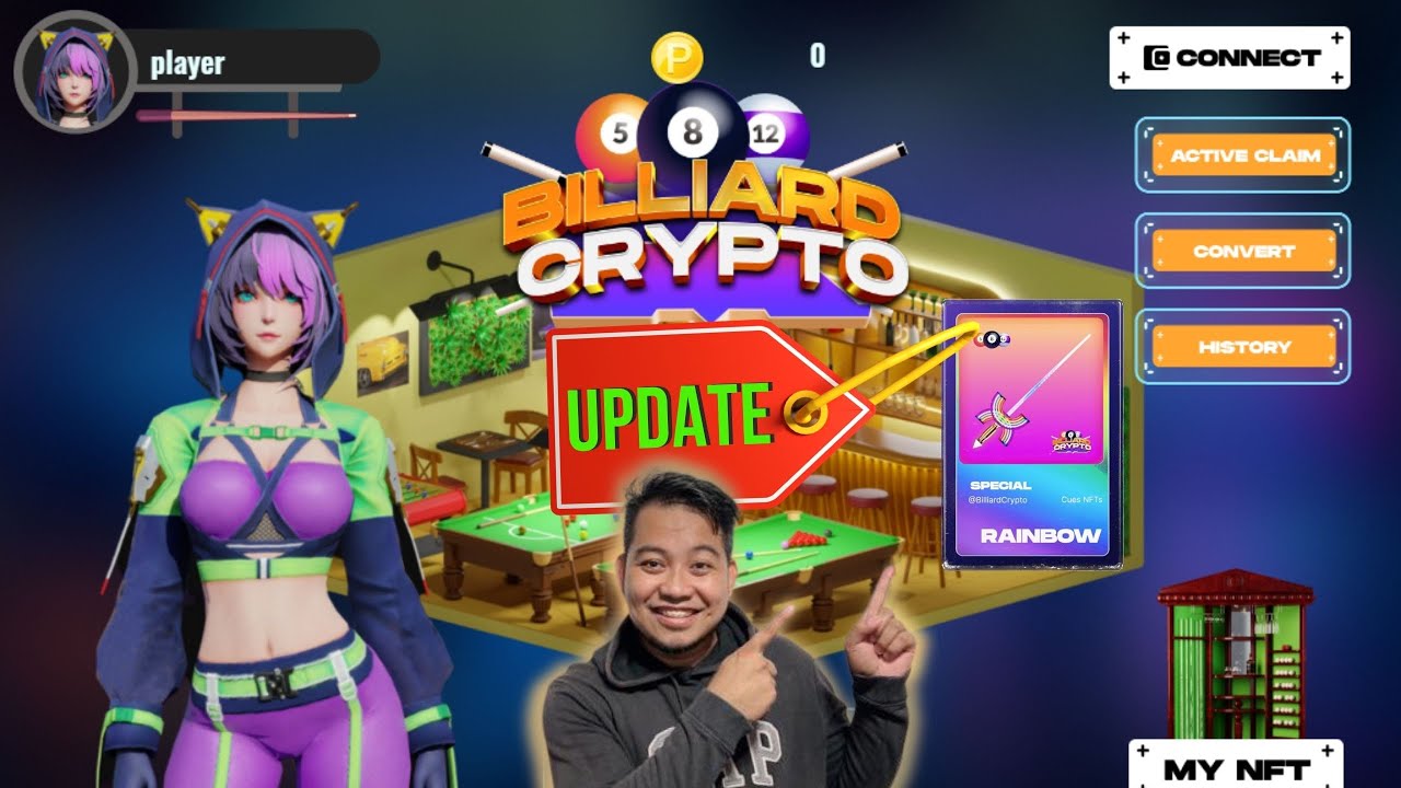 How To Billiard Crypto Update (BICR Token, Rainbow Cue - My Secret Weapon) - YouTube