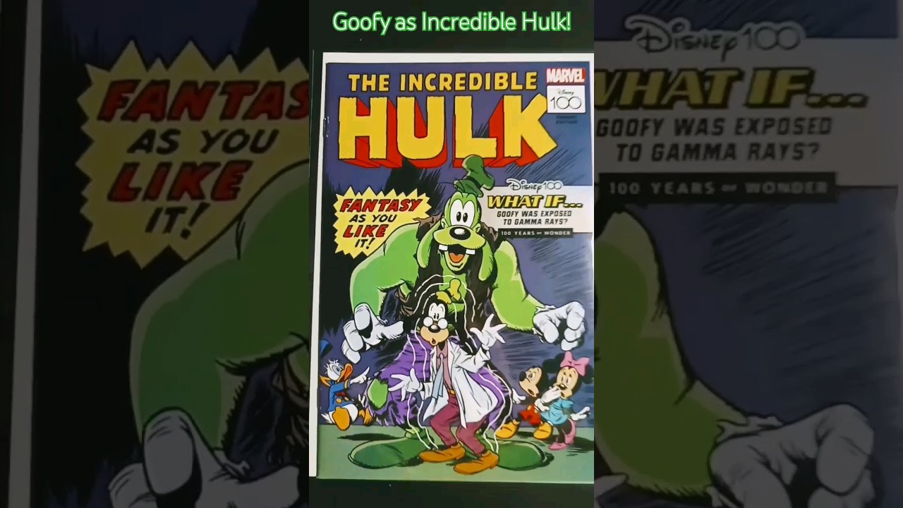 Goofy as Incredible Hulk!!! #youtubeshorts #shorts #subscribe #disney # ...