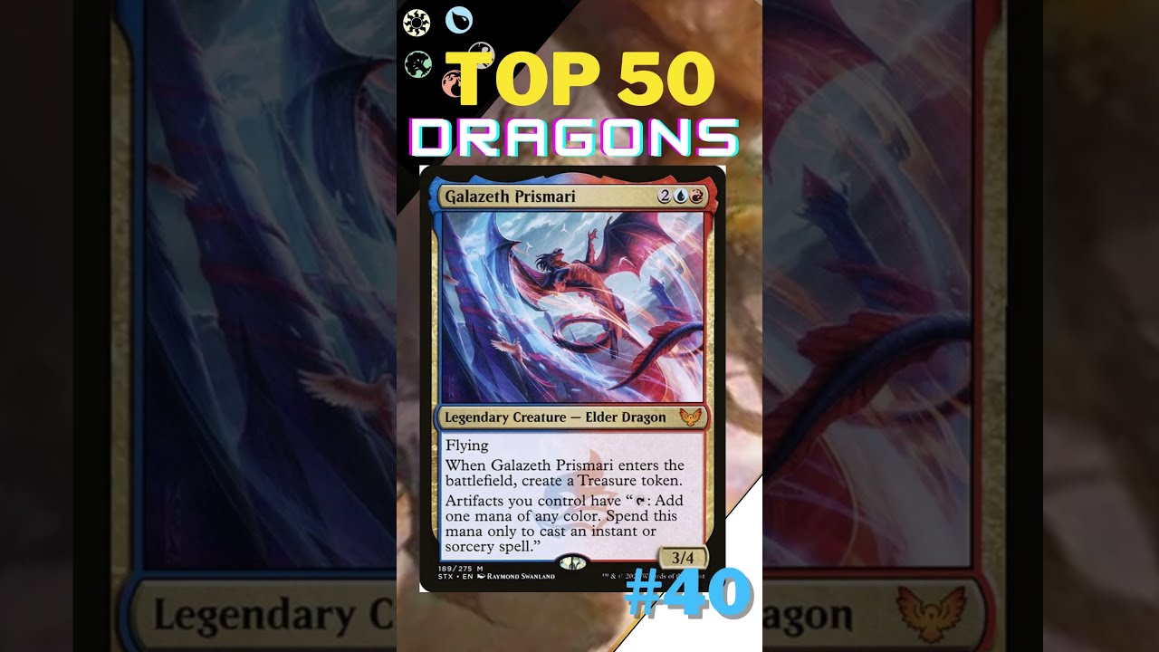 BEST TREASURE TOKEN SPELLS FOR DRAGONS | TOP MULTICOLORED DRAGONS | #40 ...