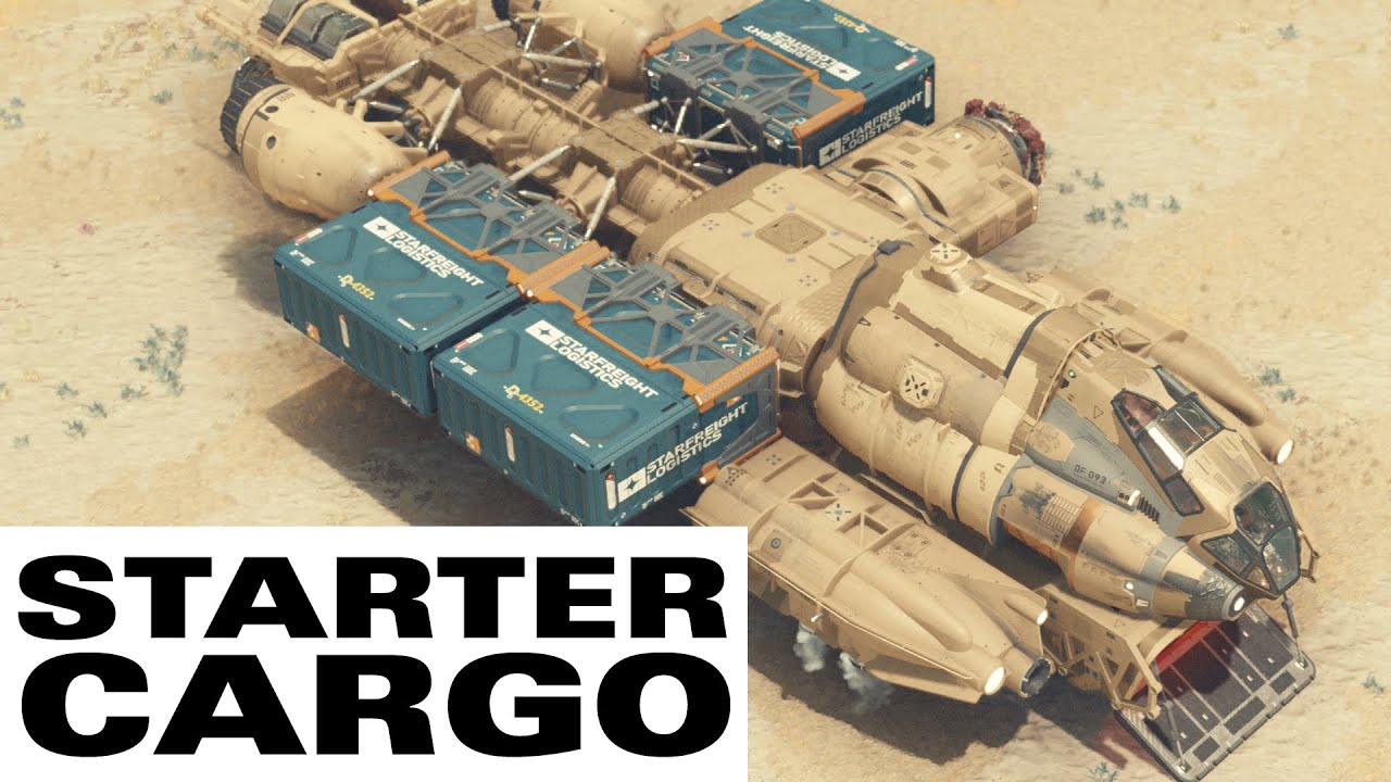 Starter Cargo shipbuild | Starfield - YouTube
