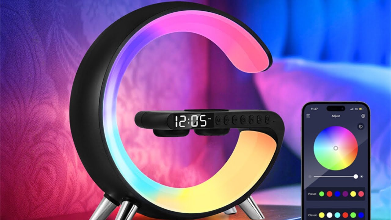 Smart Lighting, Smart Living: Unveiling the Innovative G-Shaped Lamp! l ...