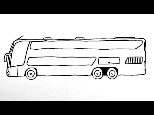 Double Decker Bus Illustration