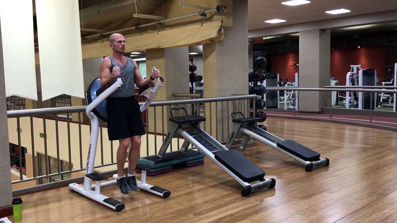 Back-Supported Knee Raise - YouTube