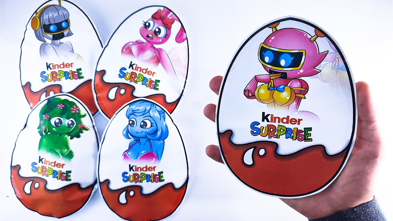 SPRUNKI: Kinder Sprunki Blind Bag unboxing! + (SPECIAL Kinder 2025 ...