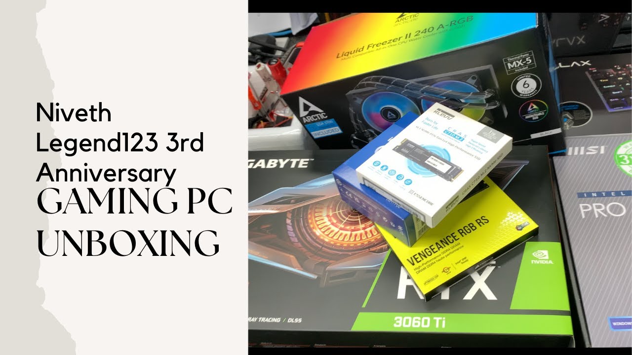 Gaming PC Unboxing (3rd anniversary special) - YouTube