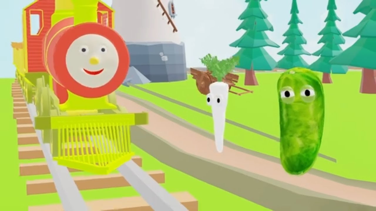 Humpty the Train - Vegetables Song | Nursery Rhyme | Kids | Pilli Go ...