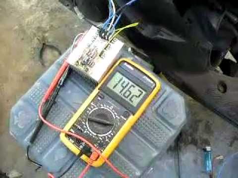 DIY Rectifier / Regulator V1 - YouTube