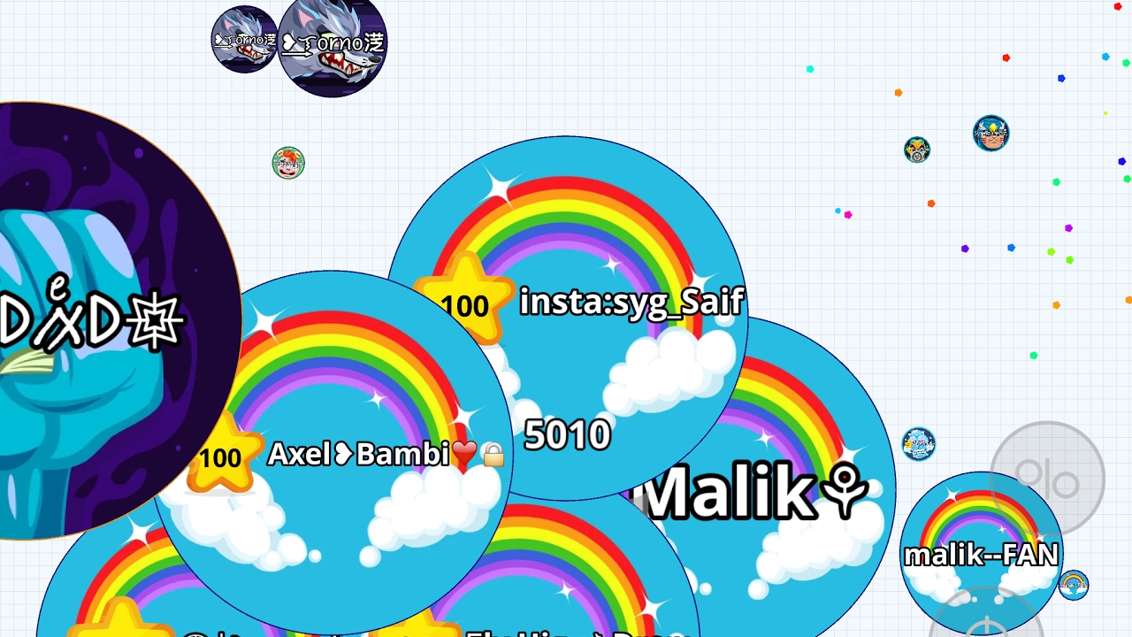 Agario Mobile / destroying Clans / 90 Split + Cannon Challenge with Pak ...