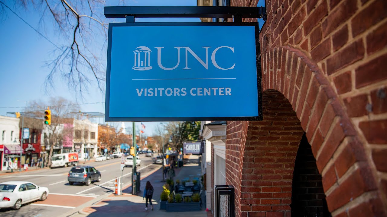 The welcome mat is out at UNC-Chapel Hill's new Visitors Center - YouTube