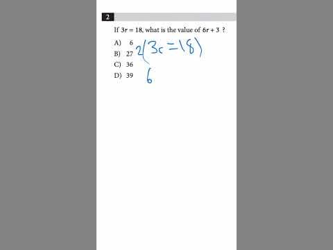 SAT Math | Practice Problem 22 - YouTube
