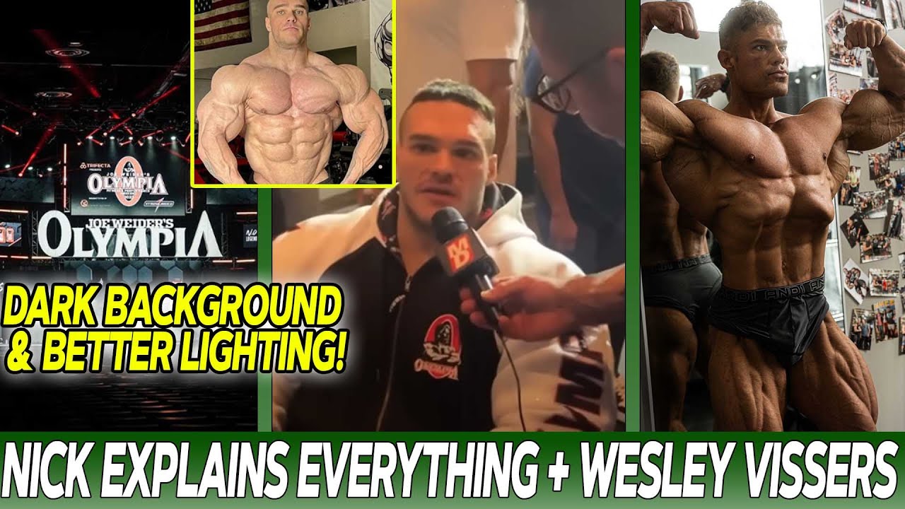 Nick Walker EXPLAINS How It Happened + Mr Olympia IMPROVED Lighting ...