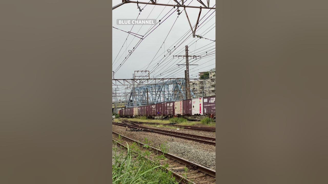 (貨物列車) 2024/10/06 1096レ EF210-108 + コキ19B (名古屋タ〜札幌タ) #Shorts - YouTube