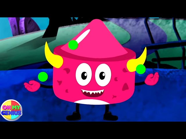 Five Little Monsters + More Halloween Nursery Rhymes for Kids - Videos ...