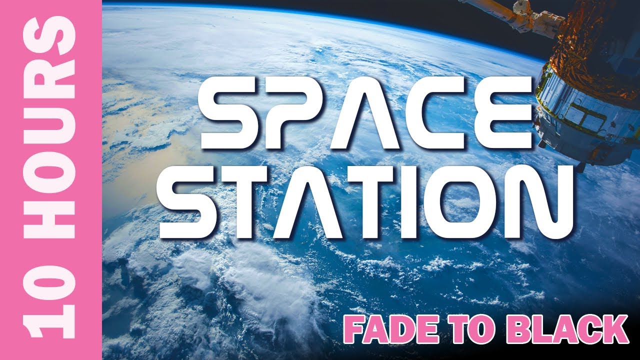 10 HOURS SPACE STATION || low frequency white noise for focus ...