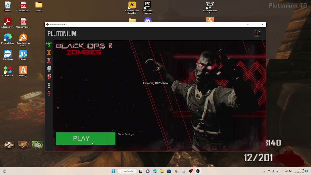 tuto avoir un mode menu sur plutonium bo2 - YouTube
