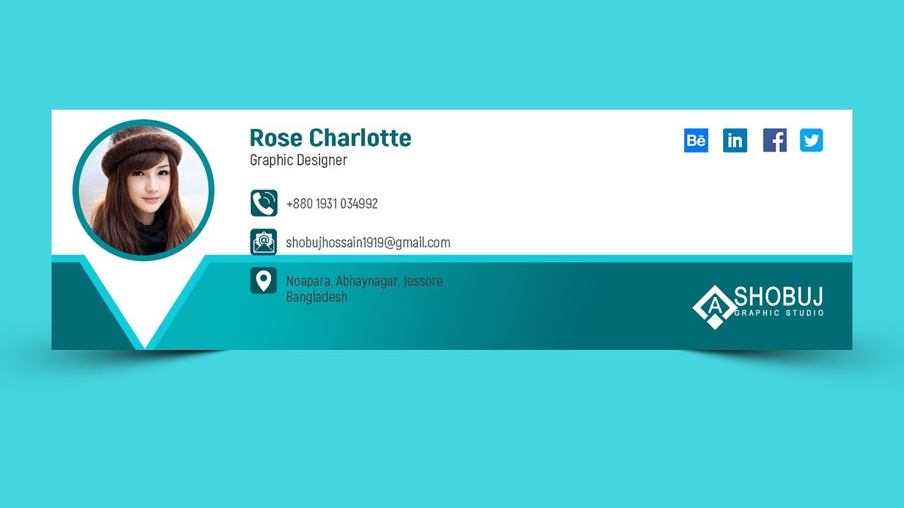 How To Create Custom Email Signature With Photoshop Atlantaaca How To Create Custom Email Signature With Photoshop Atlantaaca
