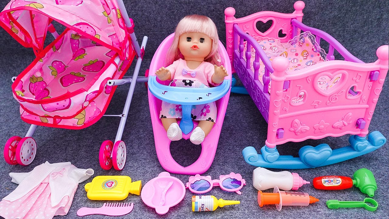 Satisfying with Unboxing Cute Baby Playset | ASMR | Pretend Play - YouTube