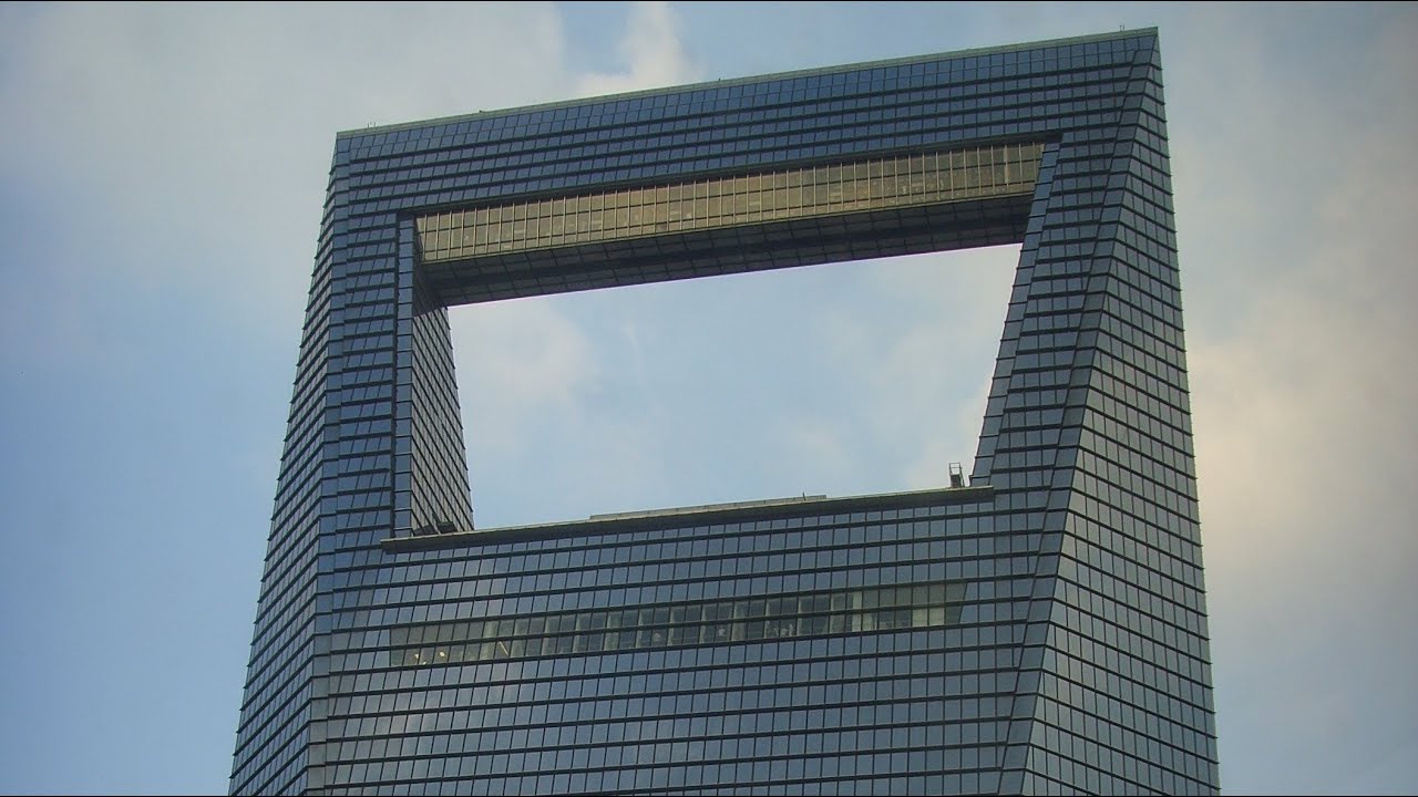 The 100th Floor Observation Deck of the Shanghai World Financial Center ...