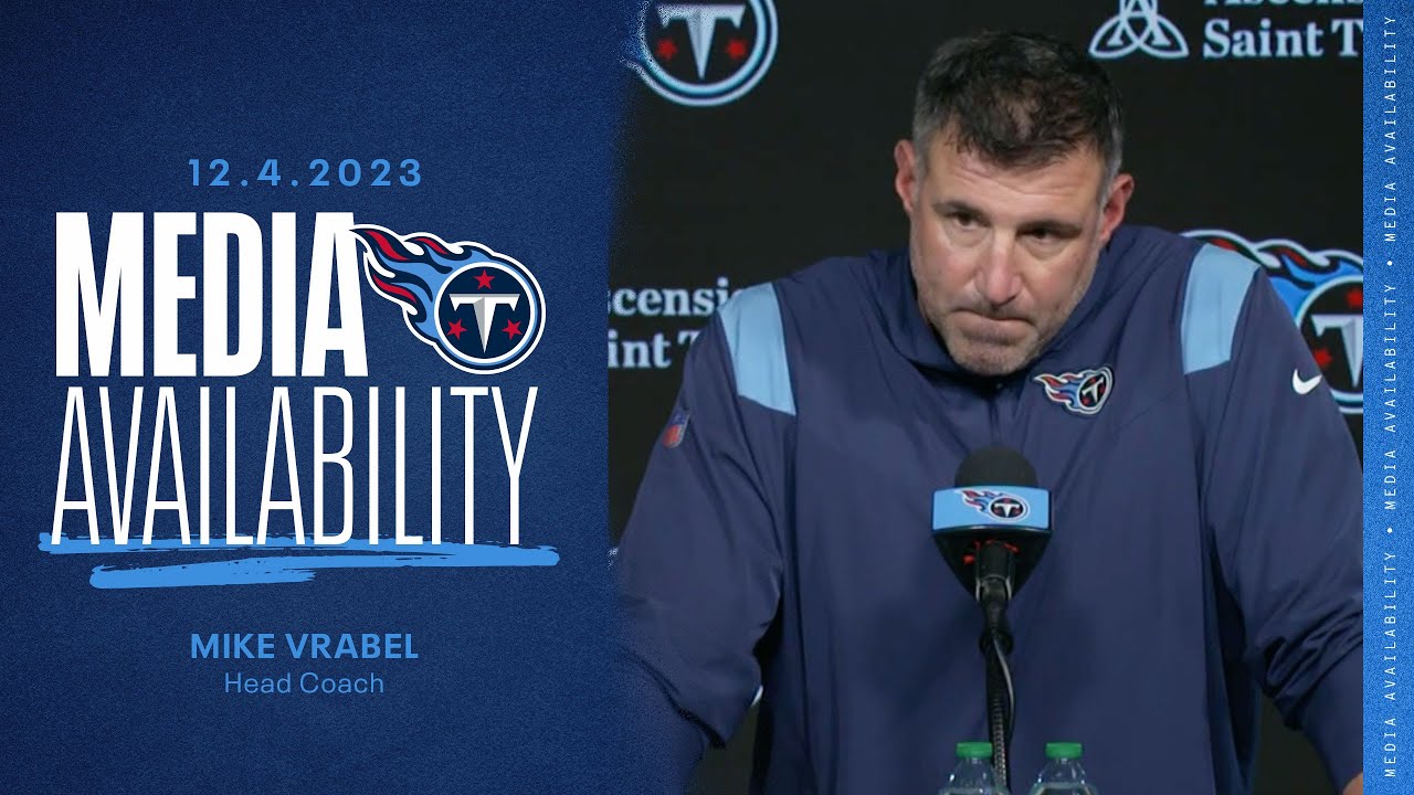 Do Better Each and Every Week | Mike Vrabel Media Availability - YouTube