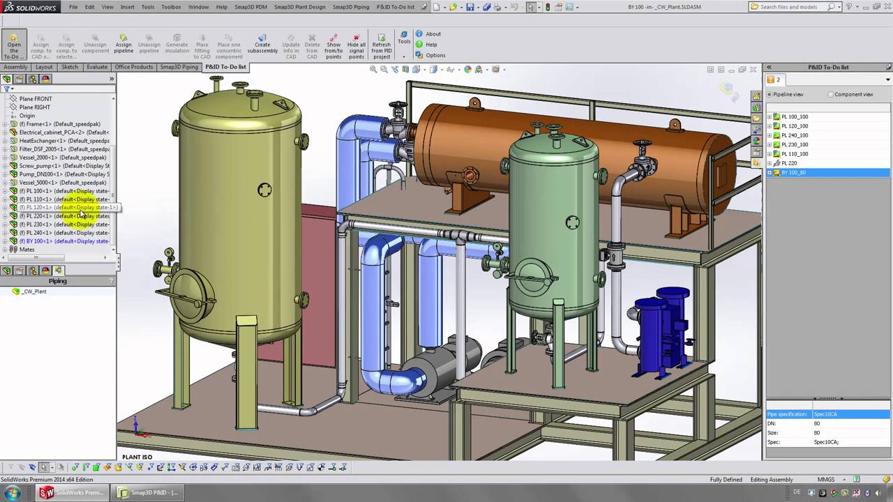 Smap3d Solutions For 3d Plant Design Youtube