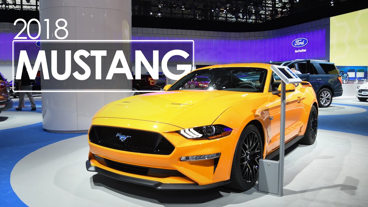 2018 Ford Mustang | First Look & Review | 2017 New York Auto Show - YouTube