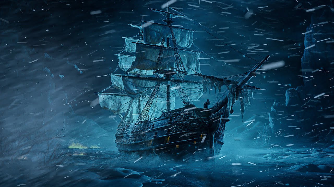 Snow ambience | Snowy | Ambience snow | Winter nature sounds | Relaxing ...