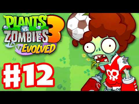 Plants vs. Zombies 3: Evolved - Gameplay Walkthrough Part 12 - Goalie Zombie!