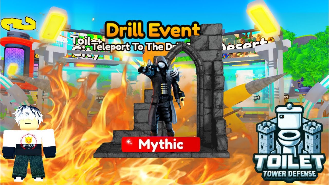 UNIT ASSASIN DRILL MAN TOILET TOWER DEFENSE DAMAGE SESUNGGUHNYA - YouTube