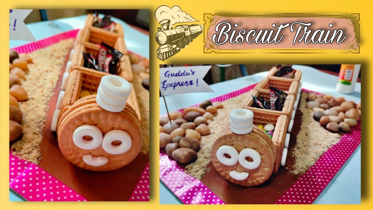 Choo-Choo! Here Comes The Biscuit Train || DIY For Namakarnam or ...