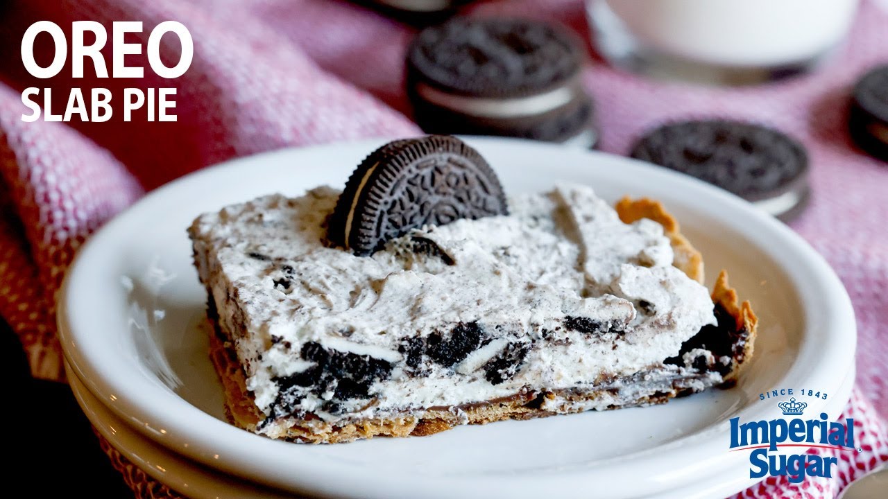 How to Make Oreo Slab Pie - YouTube