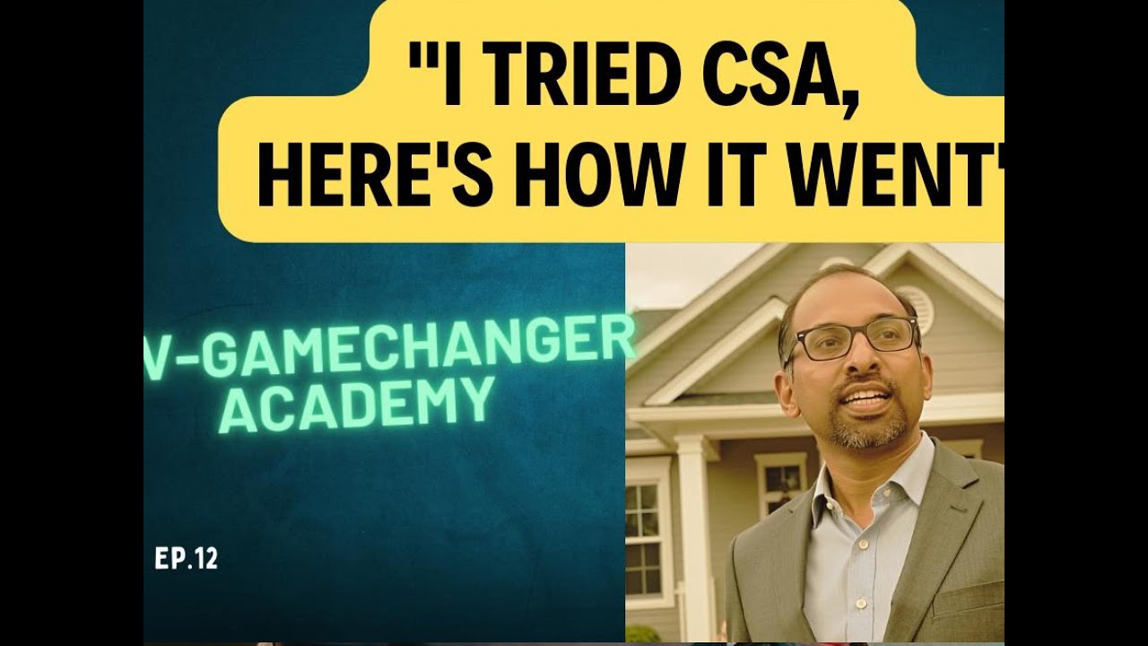 "I tried CSA, here's how it went" - YouTube