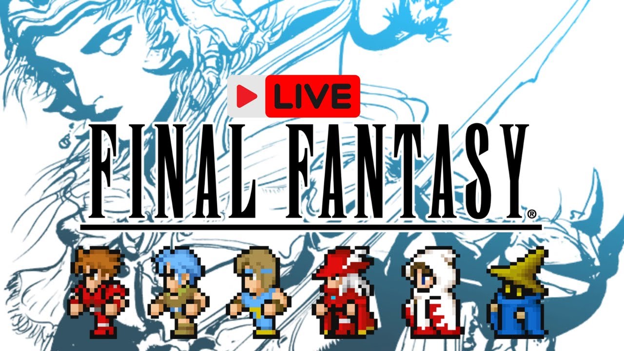 It's my first time playing Final Fantasy one! and I'm loving it - YouTube
