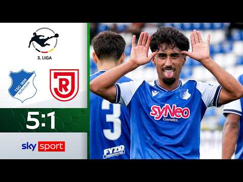 Hoffenheim fegt Regensburg weg! | TSG Hoffenheim II - SSV Jahn Regensburg | Highlights - 3. Liga