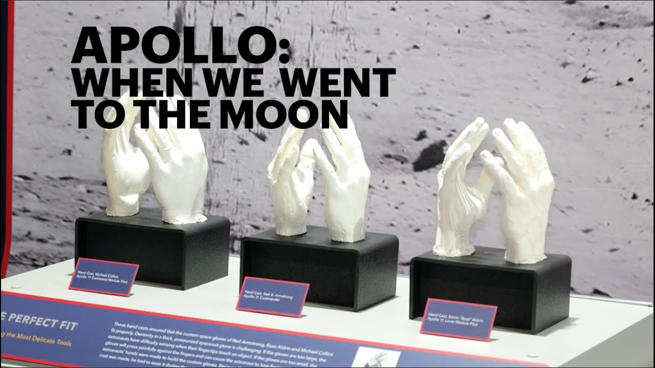 APOLLO 11 HAND CASTS - YouTube